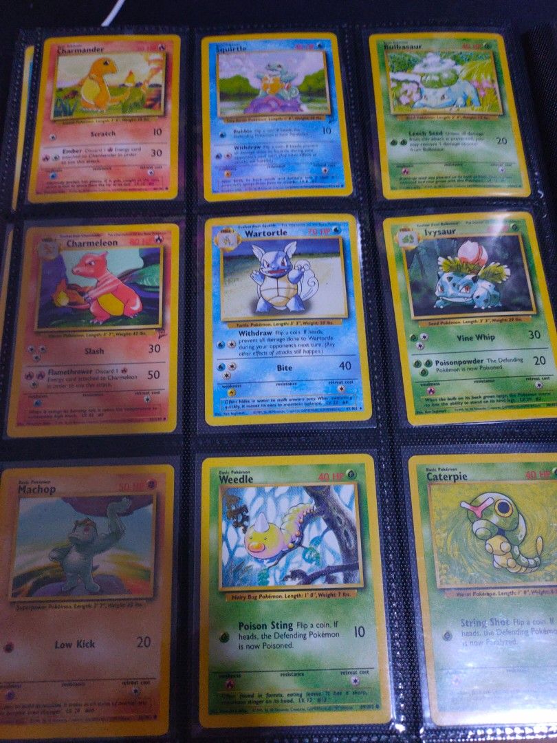 Pokemon cards base set, Hobbies & Toys, Toys & Games on Carousell