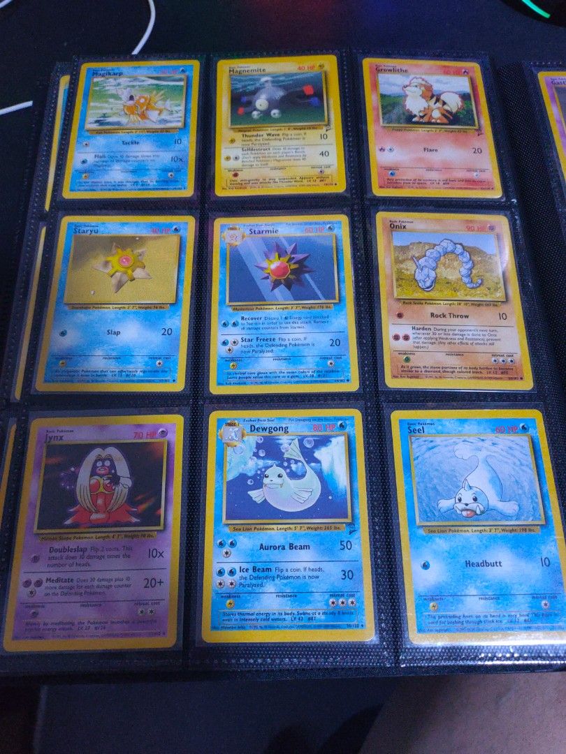 Pokemon cards base set, Hobbies & Toys, Toys & Games on Carousell