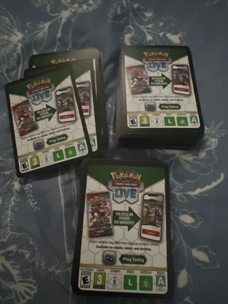 Pokemon tcg code cards ( obsidian flames), Hobbies & Toys, Toys & Games ...