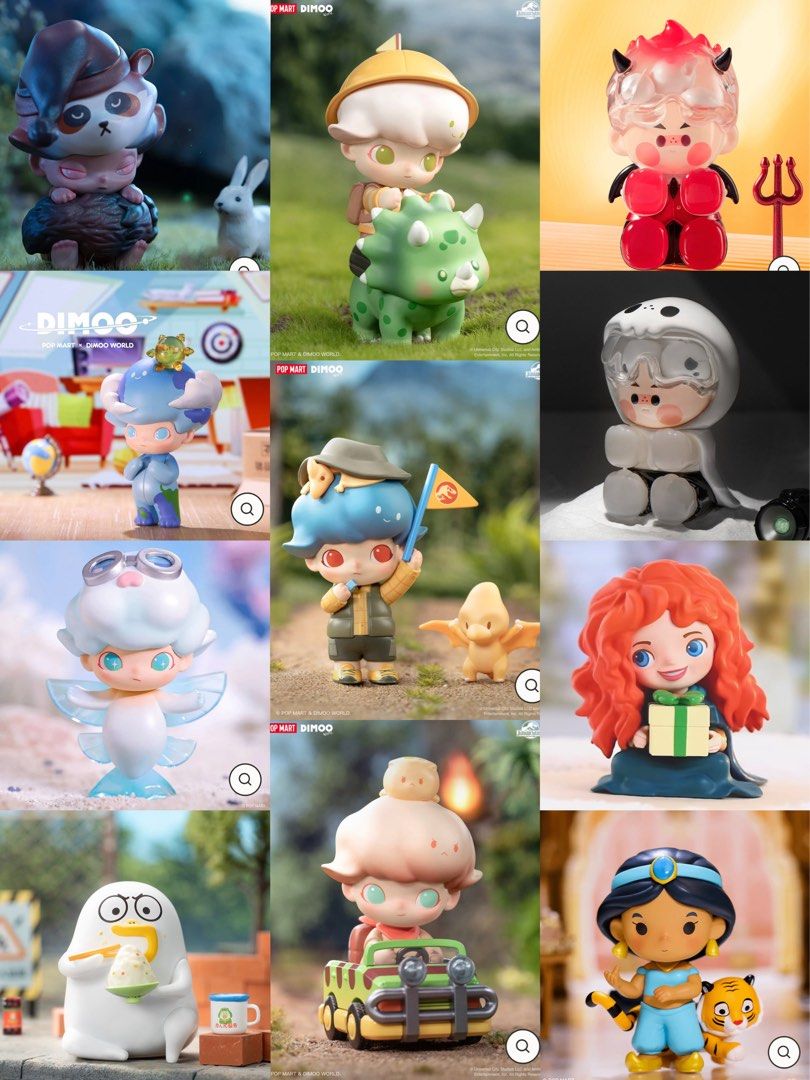 POPMART DIMOO PINO JELLY DUCKYO, Hobbies & Toys, Toys & Games on Carousell