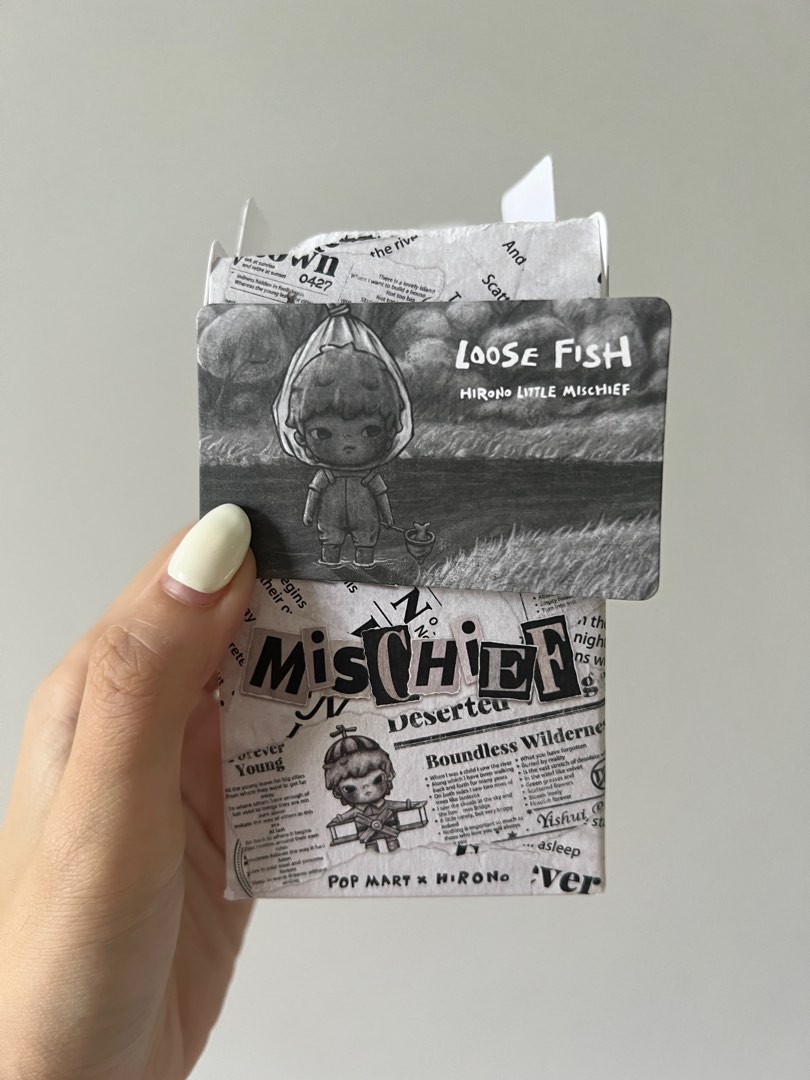 Popmart Hirono Loose fish, Hobbies & Toys, Toys & Games on Carousell