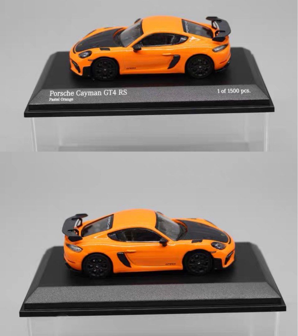 Porsche Cayman GT4 Car Model Collectors Display Cake Topper Birthday ...