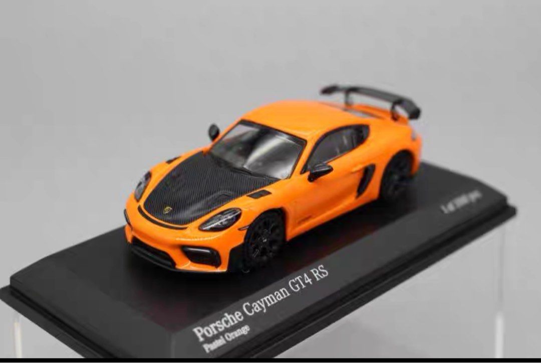 Porsche Cayman GT4 Car Model Collectors Display Cake Topper Birthday ...