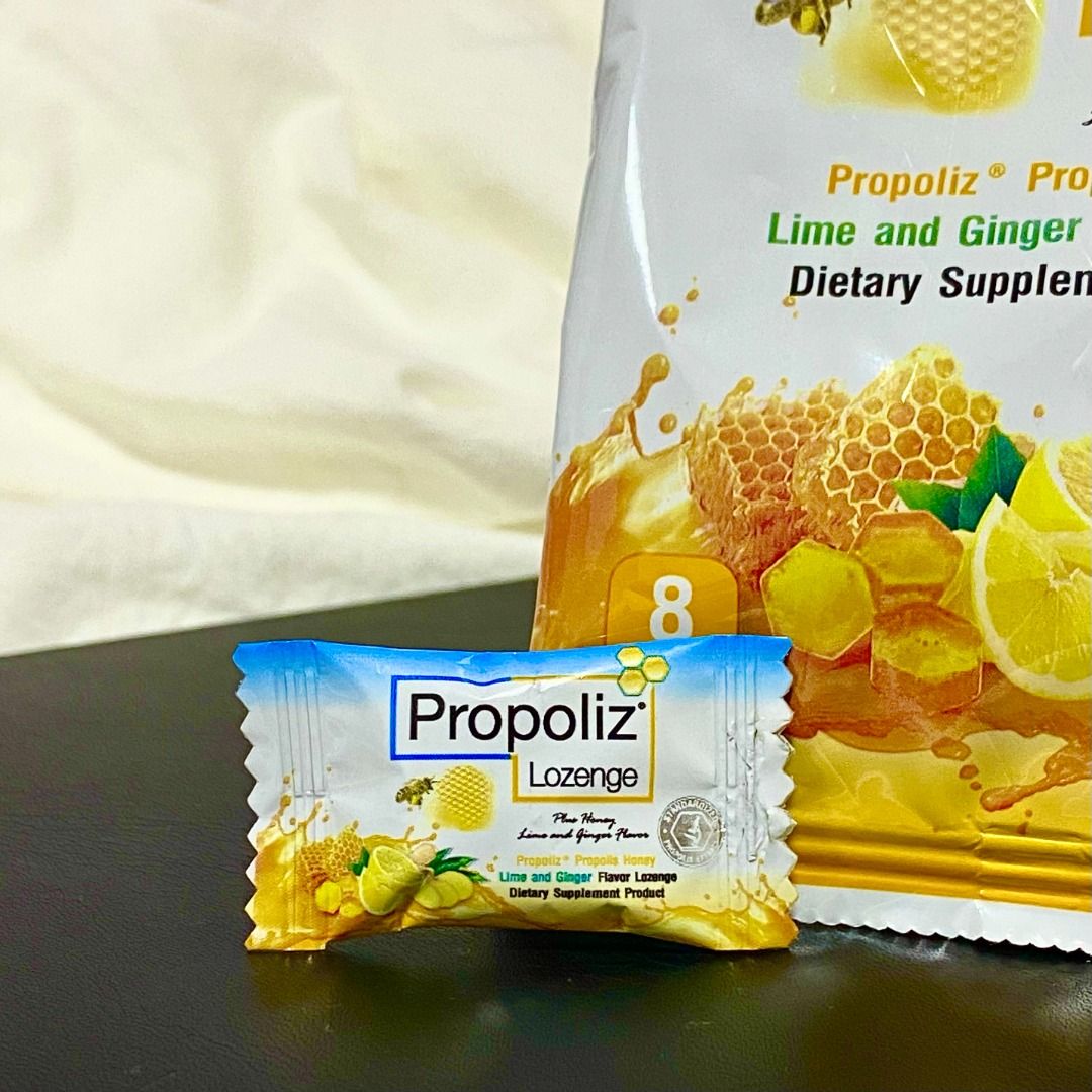 Propoliz Mouth Spray and Lozenges Set (Thailand), Health & Nutrition ...