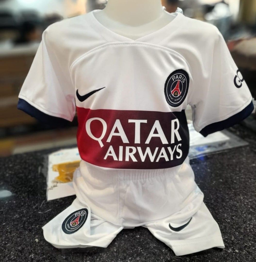 Psg away jersey kids 23/24, Babies & Kids, Babies & Kids Fashion on ...
