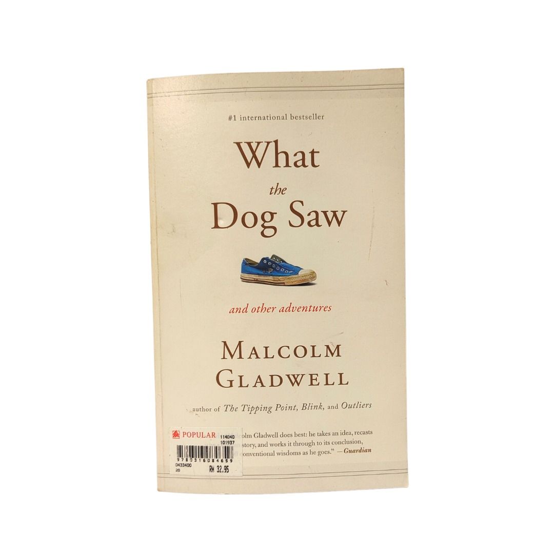 What the Dog Saw and Other Adventures(Malcolm Gladwell), Hobbies & Toys ...