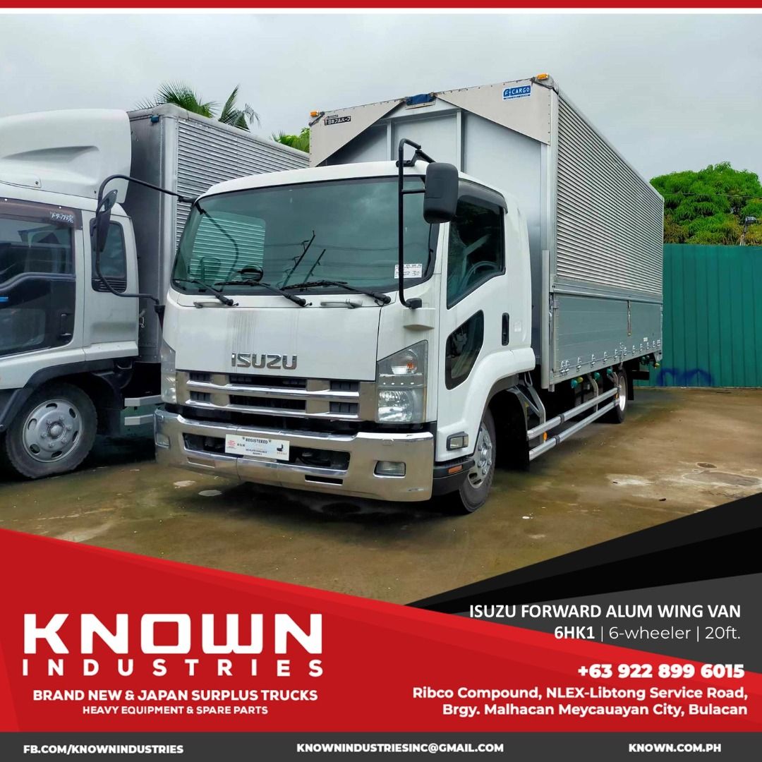 QUALITY JAPAN SURPLUS ISUZU FORWRD ALUMINUM WING VAN, Special Vehicles ...