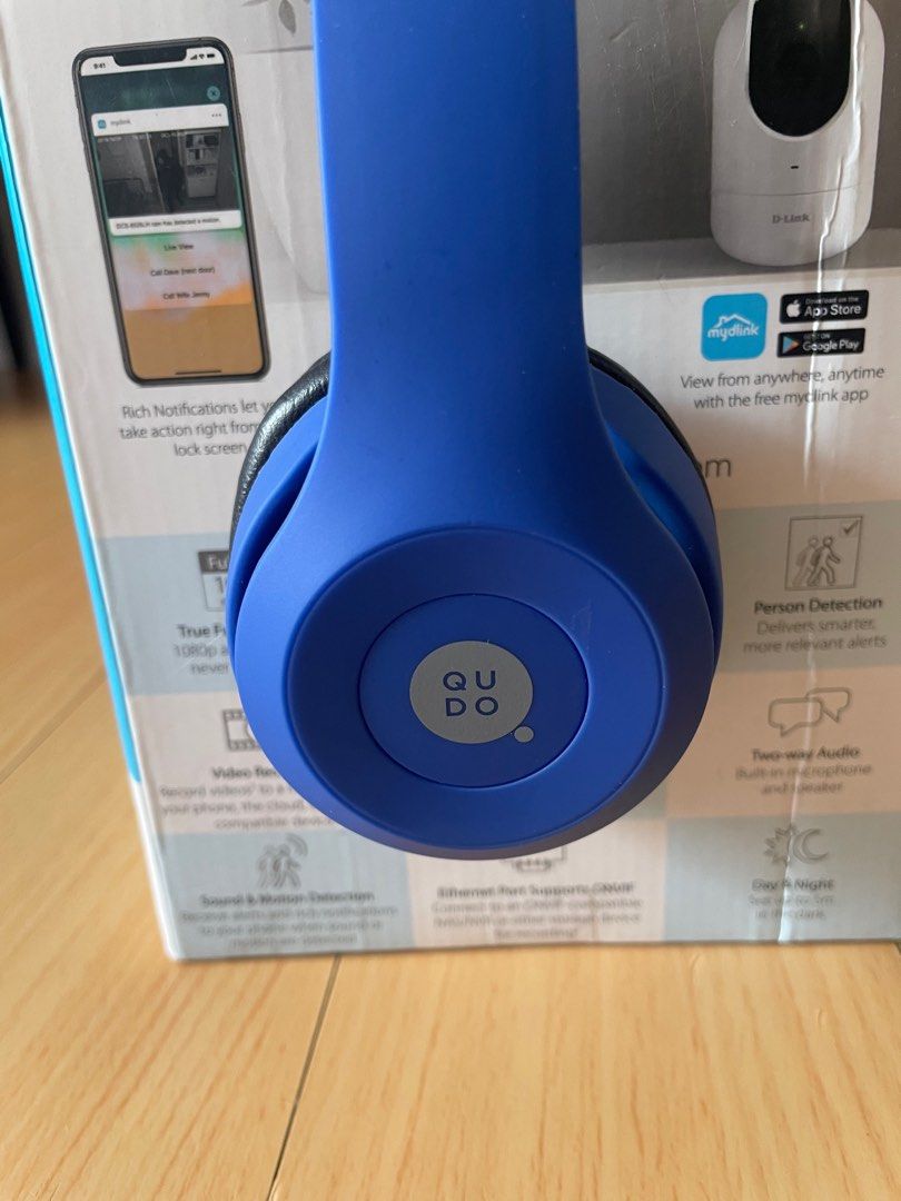 QUDO wireless headphones authentic on Carousell