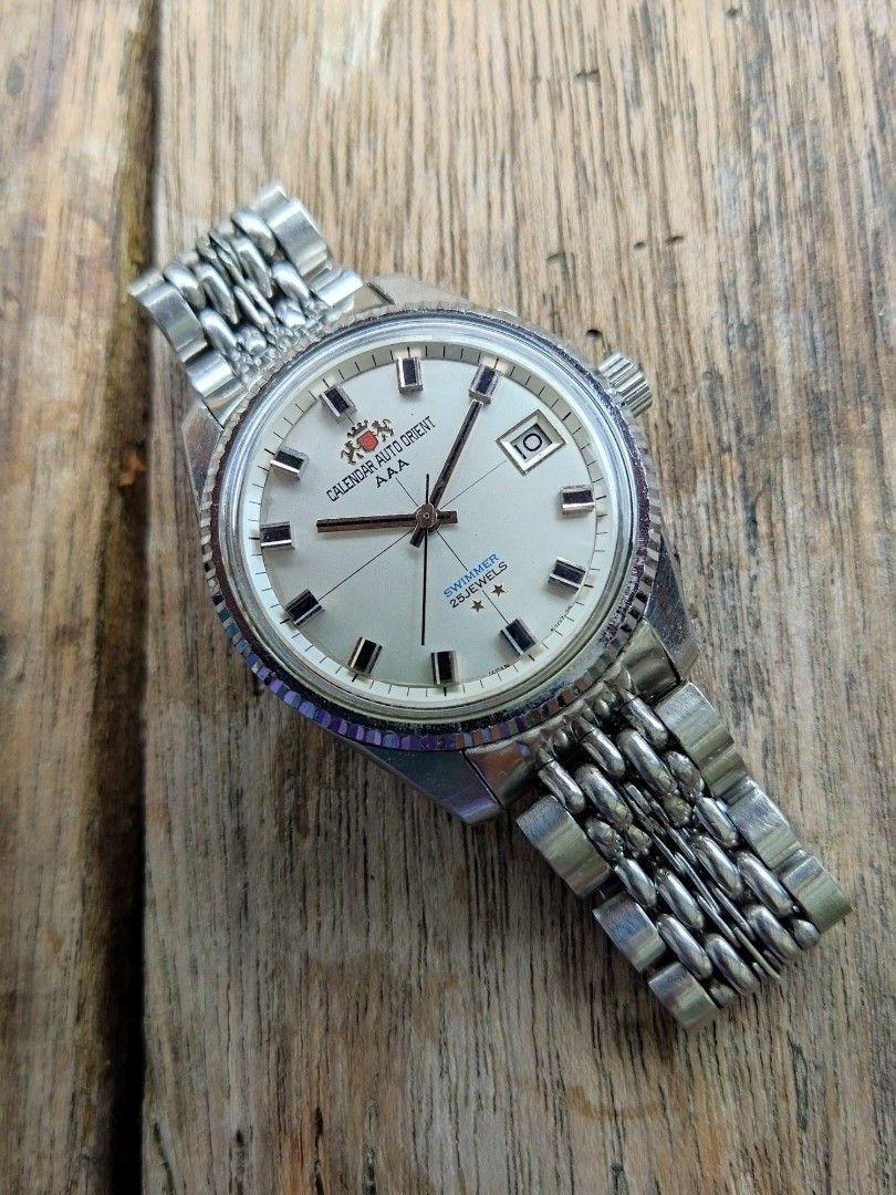 Rare Vintage Calendar Auto Orient Swimmer on Carousell
