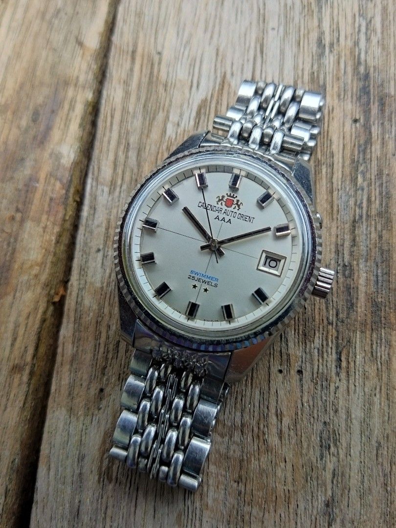 Rare Vintage Calendar Auto Orient Swimmer on Carousell