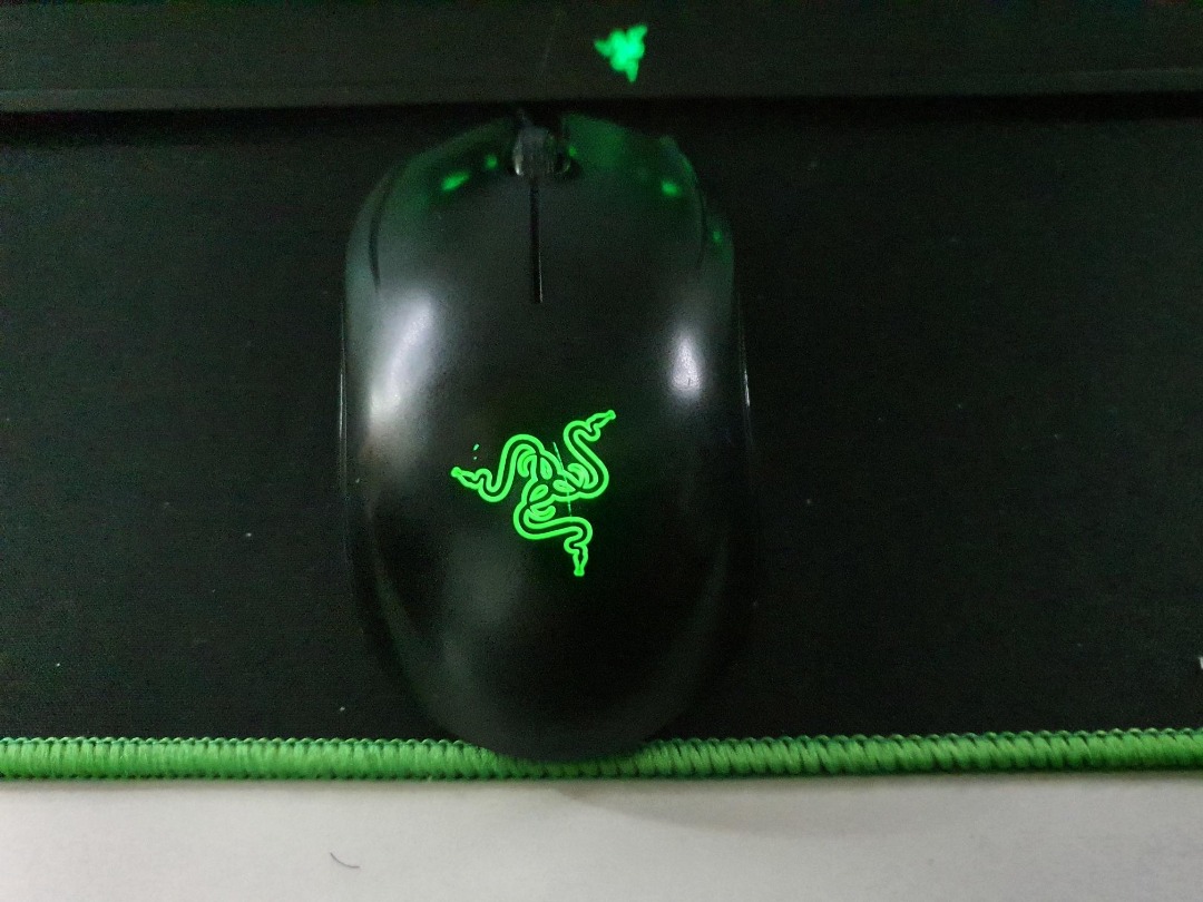 Razer Abyssus Mouse USB Wired Optical High Precision Black Gaming Mouse ...