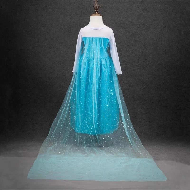 [READY STOCK] Kids Girl Frozen Princess Dress Cosplay Clothing Costume ...