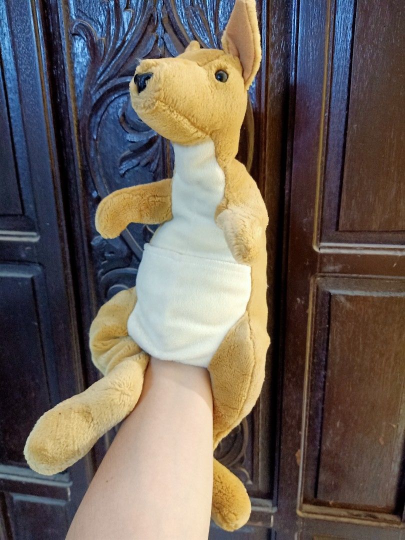 REALISTIC KANGAROO HAND PUPPET, Hobbies & Toys, Toys & Games on Carousell