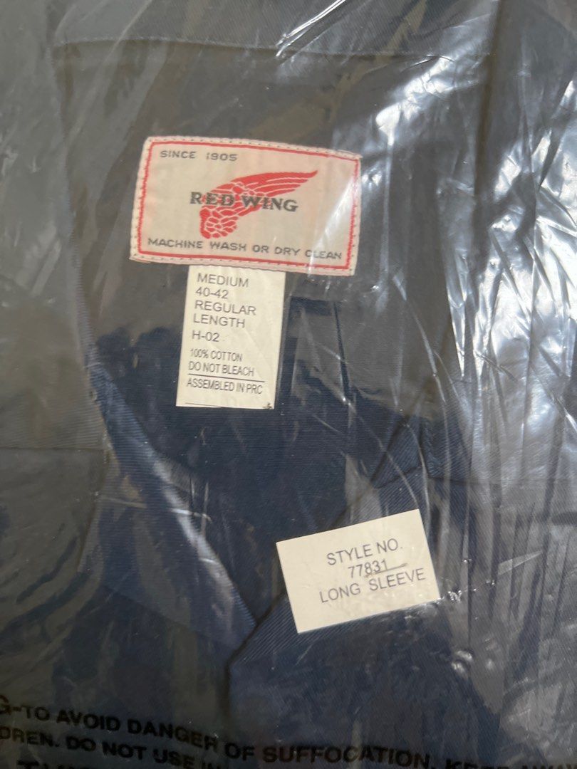Red Wing Coverall, Men's Fashion, Coats, Jackets and Outerwear on Carousell