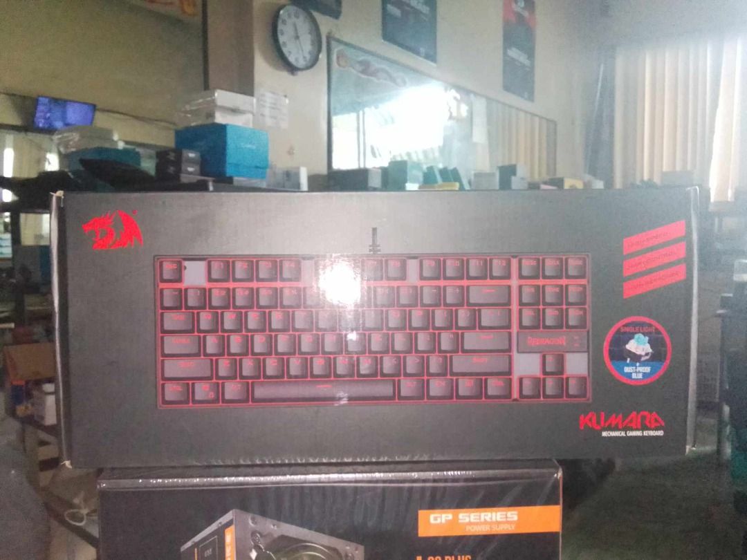 REDRAGON Kumara K552 RED LED Backlit Mechanical Gaming Keyboard Single ...