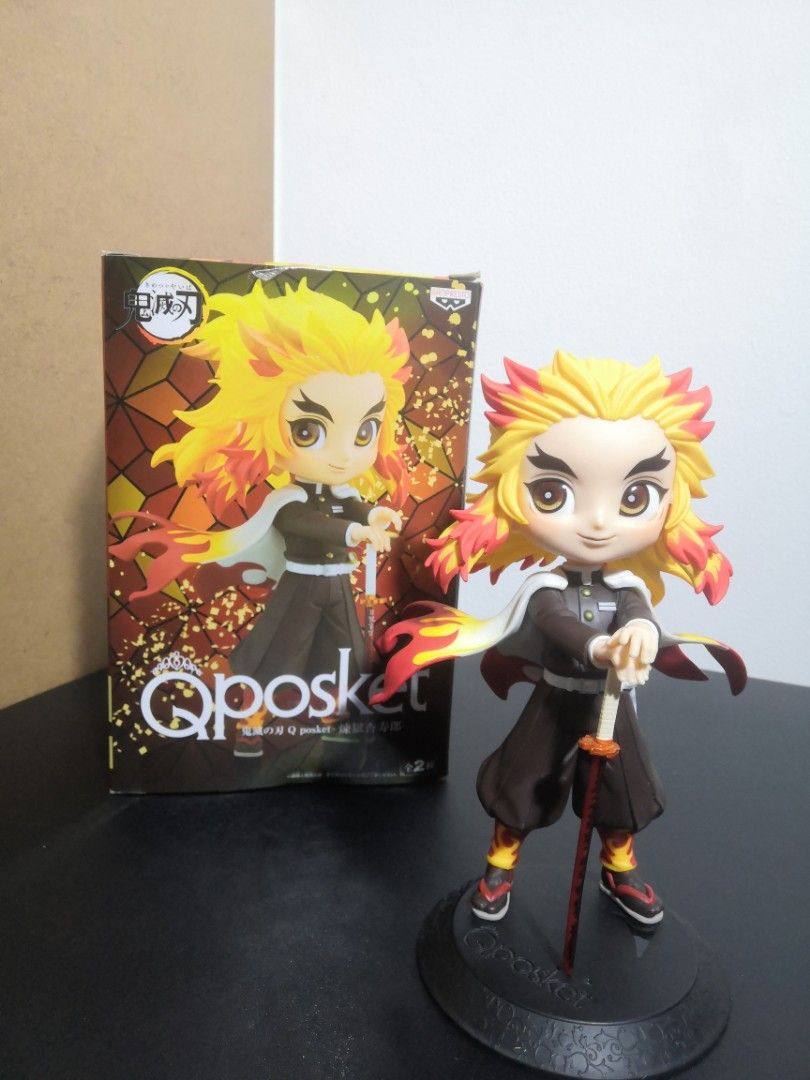Rengoku Demon Slayer IK Ichiban Kuji Prize E with Freebie, Hobbies ...