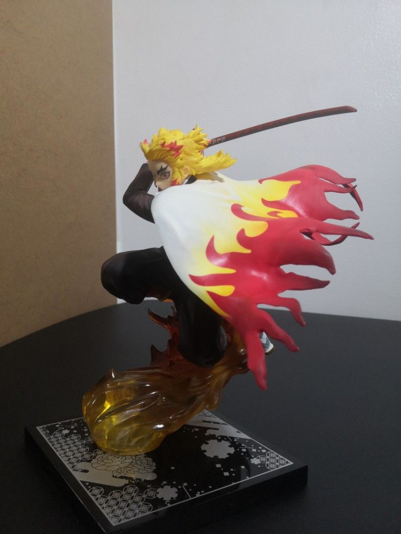 Rengoku Demon Slayer IK Ichiban Kuji Prize E with Freebie, Hobbies ...