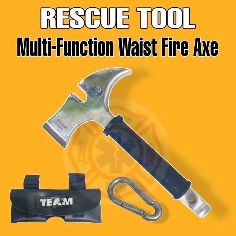 Rescue Tool Multi-Function Waist Fire Axe, Health & Nutrition, Medical ...