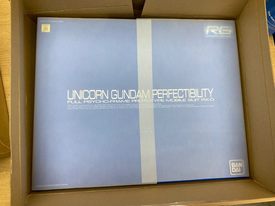 Rg unicorn perfectibility 完美獨角獸高達plan b, 興趣及遊戲, 玩具 & 遊戲類 - Carousell