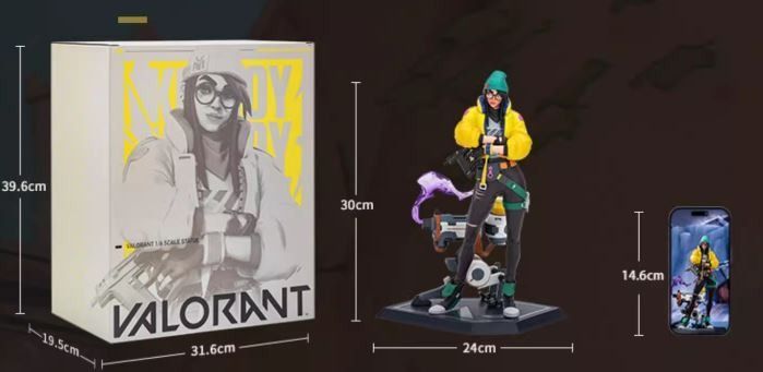 RIOT GAMES x APEX Toys - Valorant Killjoy / Jett / Phoenix 1/6 Statue ...