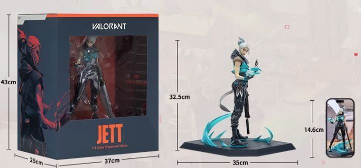 RIOT GAMES x APEX Toys - Valorant Killjoy / Jett / Phoenix 1/6 Statue ...
