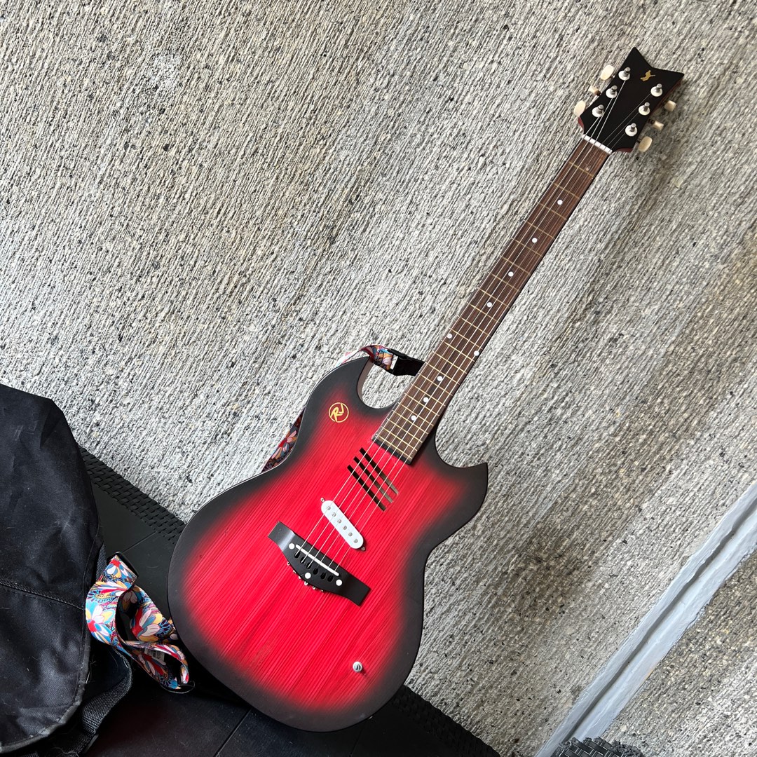 RJ Acoustic-Electric Guitar, Hobbies & Toys, Music & Media, Musical ...