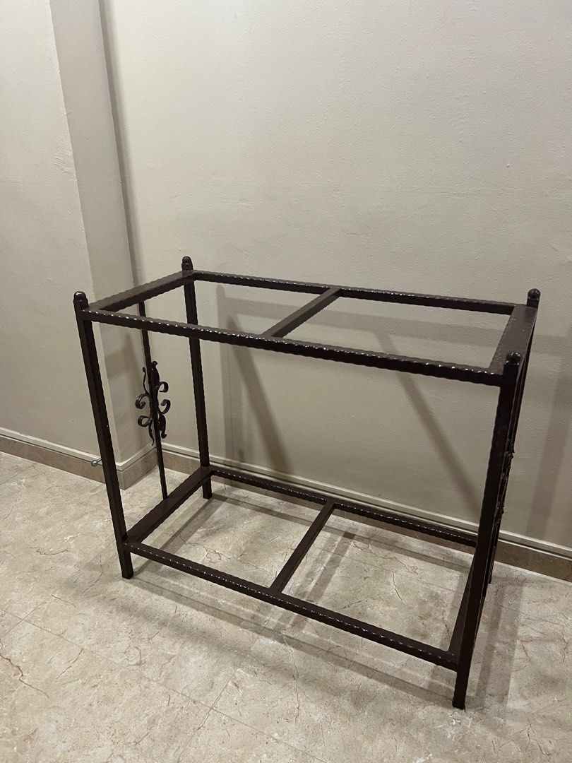 Wrought Iron Fish Tank Stand, Pet Supplies, Homes & Other Pet ...