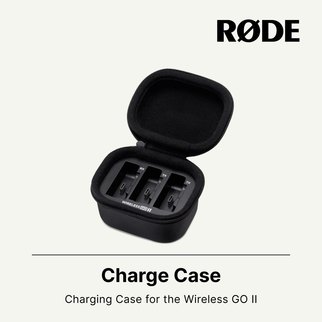 Rode Charging Case for Rode Wireless GO/Wireless GO II Microphone ...