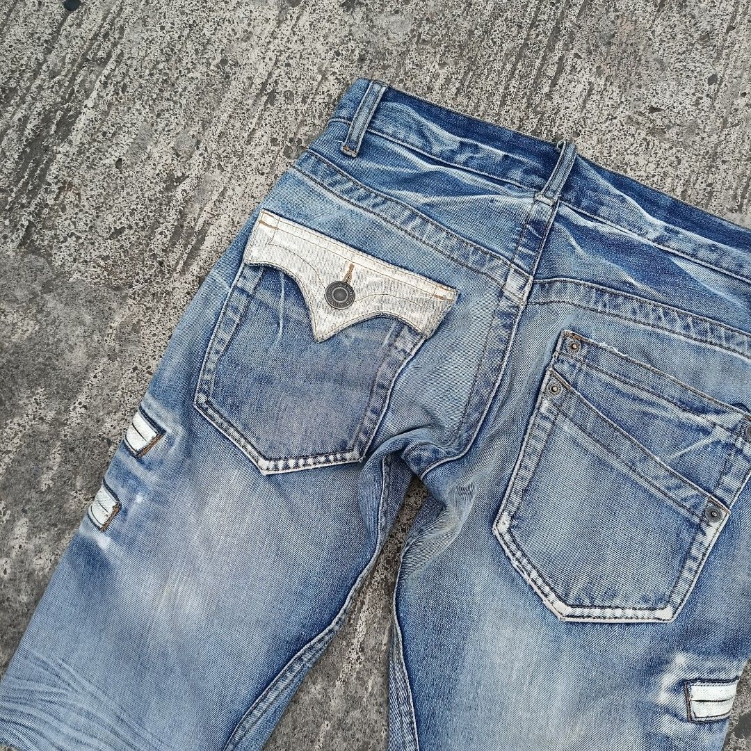 RT Denim Short, Men's Fashion, Bottoms, Jeans on Carousell