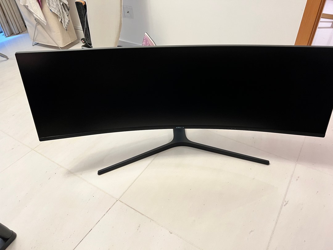 Samsung 49" Curved Monitor with Super Ultra-wide screen, Computers ...