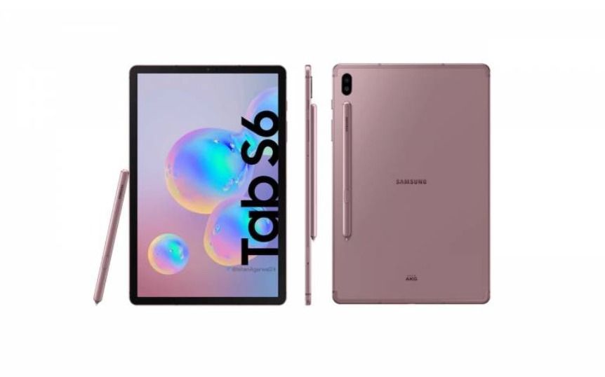 Samsung Tab S6 Rose Blush 128GB, Mobile Phones & Gadgets, Tablets ...