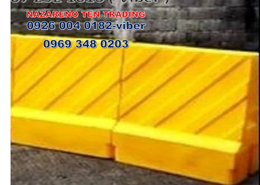 SB1 road safety plastic barrier, Commercial & Industrial, Construction ...