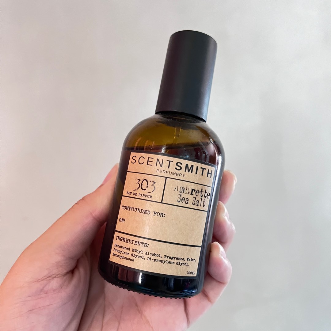 SCENTSMITH 303 Ambrette Sea Salt Eau De Perfume on Carousell