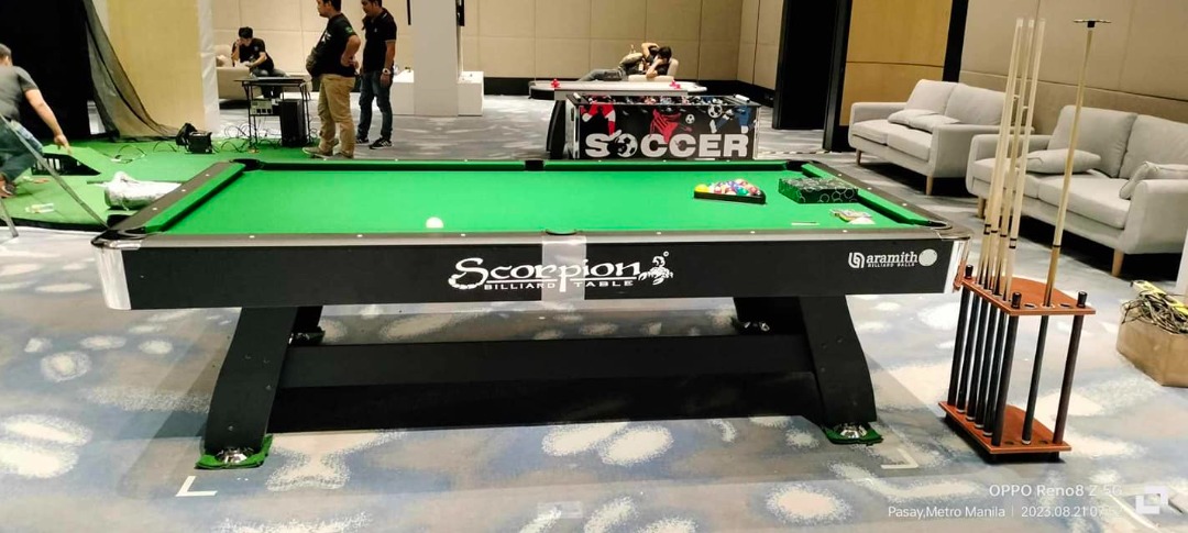 SCORPION BILLIARD TABLE SET on Carousell