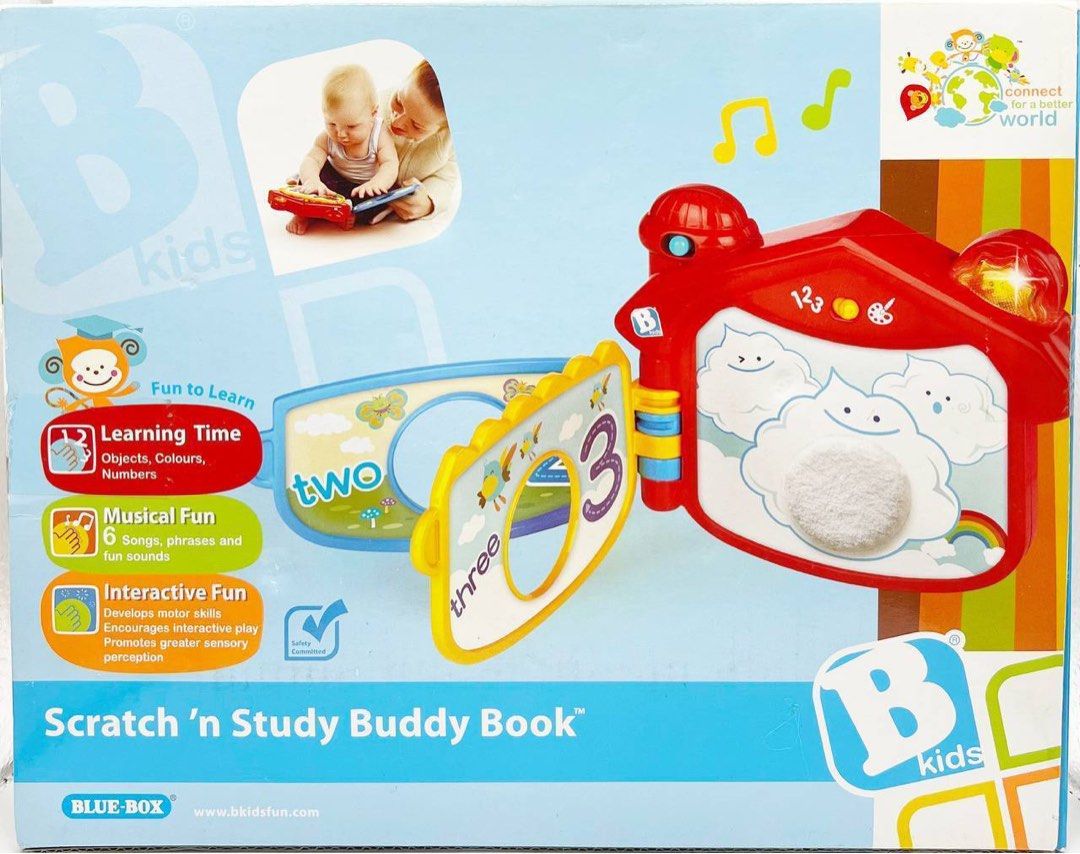 Scratch n Study Buddy Book, Babies & Kids, Infant Playtime on Carousell