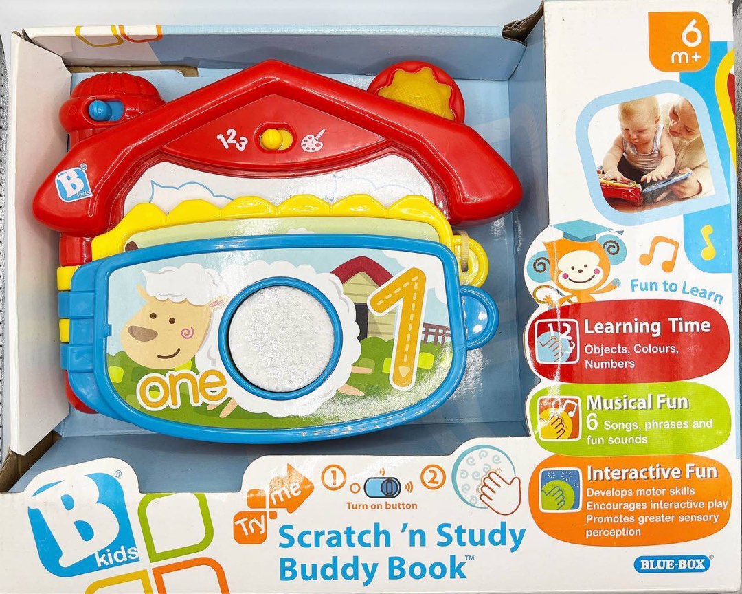 Scratch n Study Buddy Book, Babies & Kids, Infant Playtime on Carousell