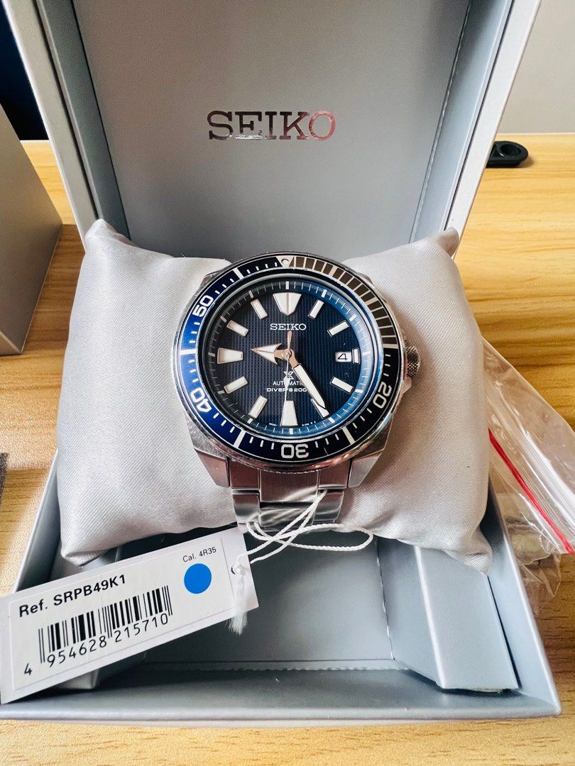 SEIKO SAMURAI DIVER’S WATCH, Luxury, Watches on Carousell