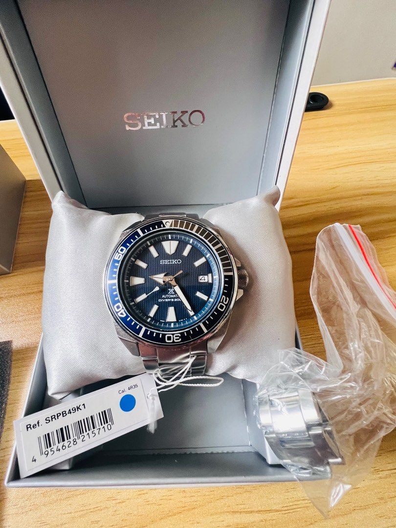 SEIKO SAMURAI DIVER’S WATCH, Luxury, Watches on Carousell