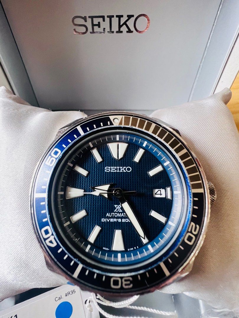 SEIKO SAMURAI DIVER’S WATCH, Luxury, Watches on Carousell