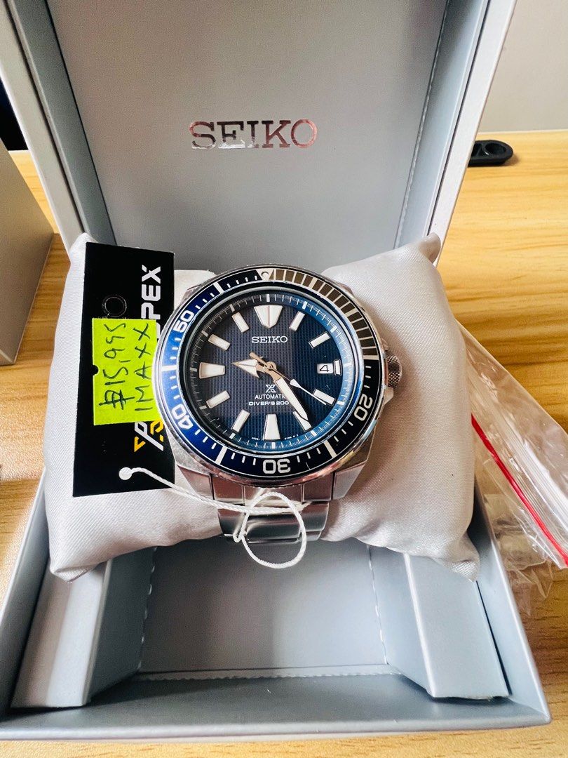 SEIKO SAMURAI DIVER’S WATCH, Luxury, Watches on Carousell