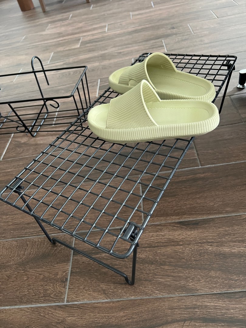 Set of 2 IKEA Grejig Foldable Shoe Racks (58x27x17cm), Furniture & Home ...