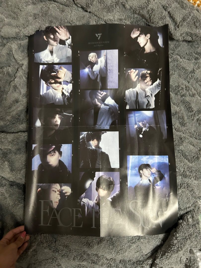 Seventeen Face the Sun Ep. 2 Shadow Folded Poster, Hobbies & Toys ...