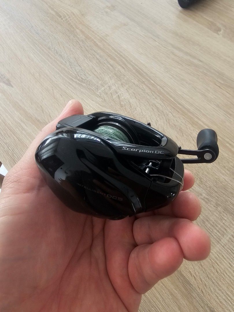 Shimano dc scorpion reel, Sports Equipment, Fishing on Carousell