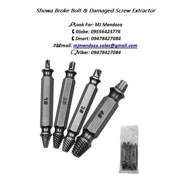Showa Broke Bolt & Damaged Screw Extractor, Commercial & Industrial ...