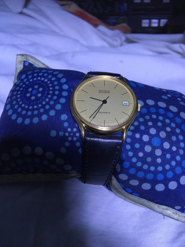 siemens quartz swiss made, Men's Fashion, Watches & Accessories ...