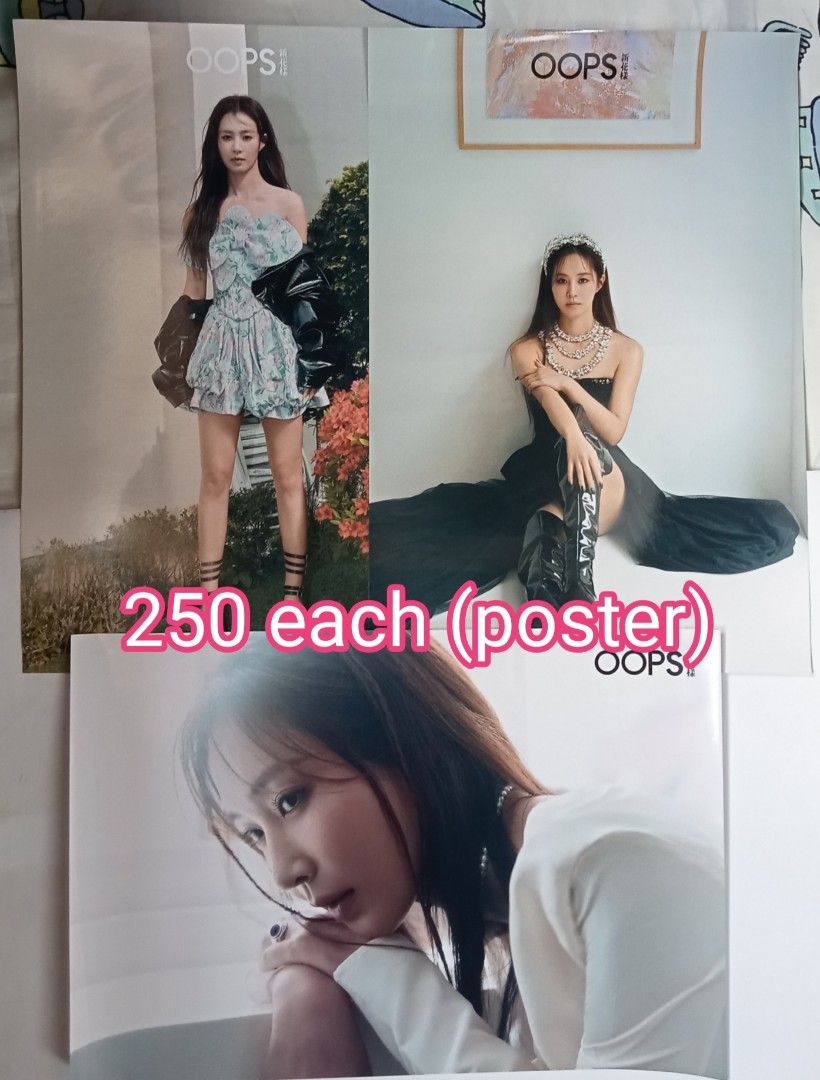 SNSD Girls Generation Kwon Yuri Official Posters (Fanmeeting) on Carousell