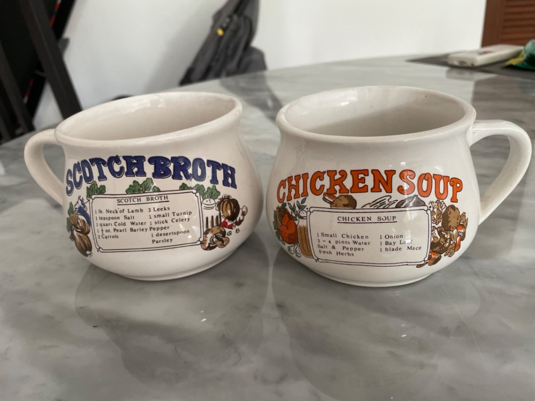 Soup bowl, Furniture & Home Living, Kitchenware & Tableware, Coffee & Tea Tableware on Carousell