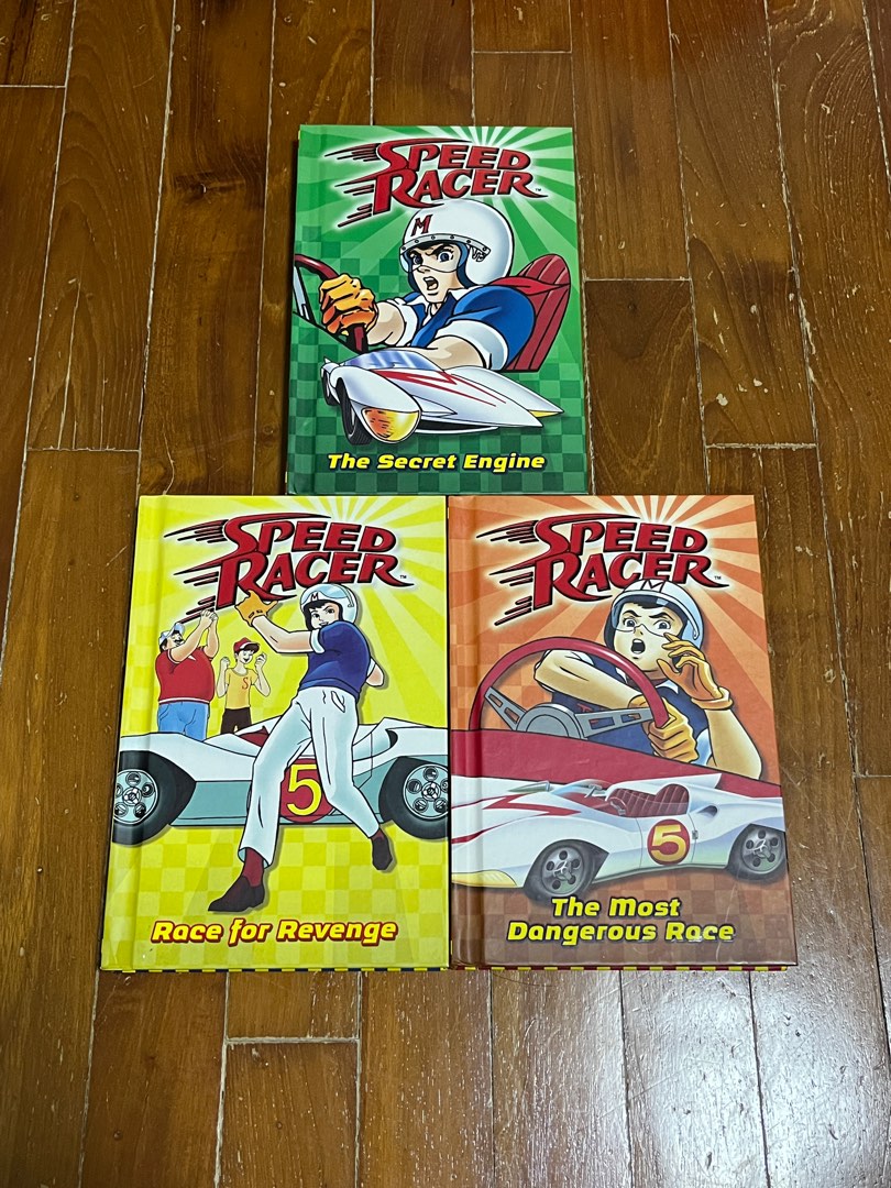 Speed Racer (3 books), Hobbies & Toys, Books & Magazines, Children's ...