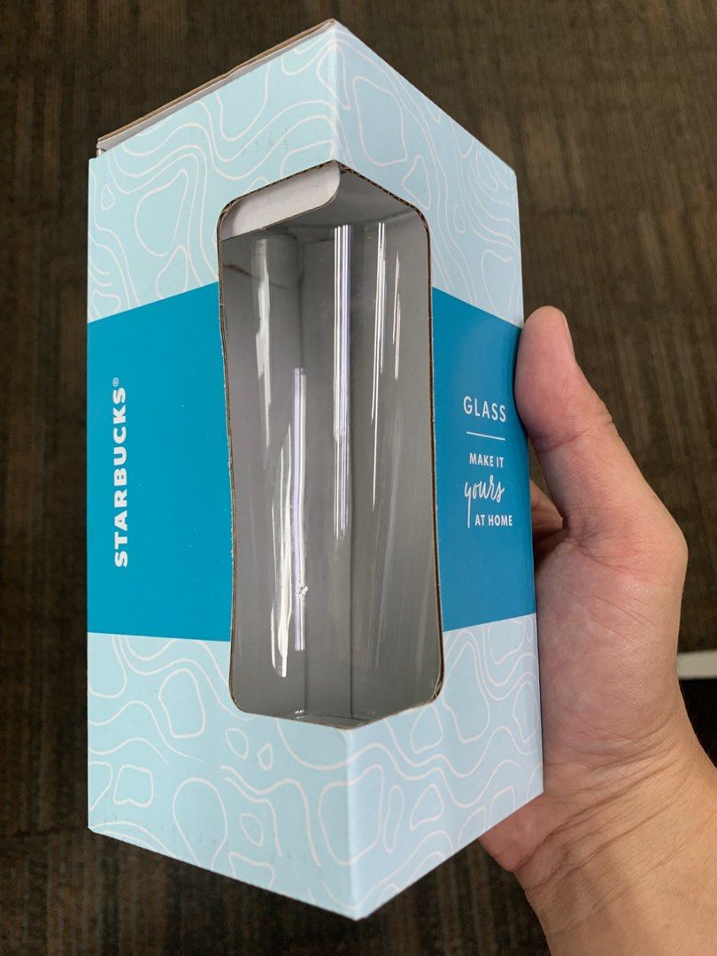 Starbucks Make It Yours Glass, Furniture & Home Living, Kitchenware & Tableware, Coffee & Tea ...