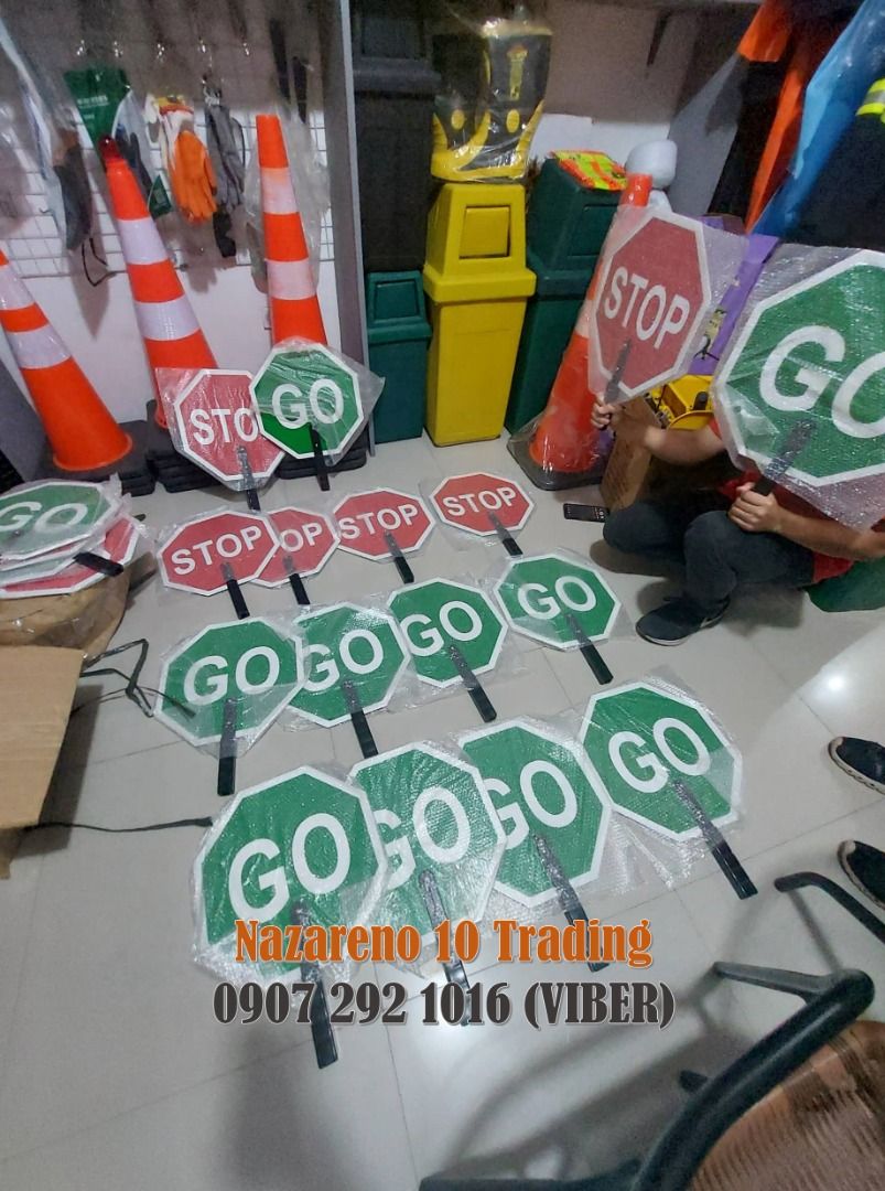 Stop & Go grip signage 24, Commercial & Industrial, Construction ...